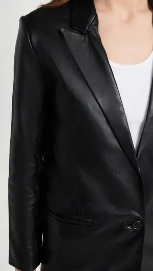 Sprwmn Leather Blazer