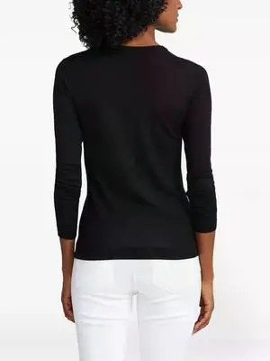 Ralph Lauren Long-sleeve Crew-neck T-shirt - Black