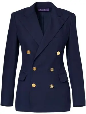 Ralph Lauren Double-breasted Fitted Blazer