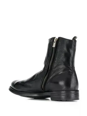 Officine Creative Leather Ankle Boots