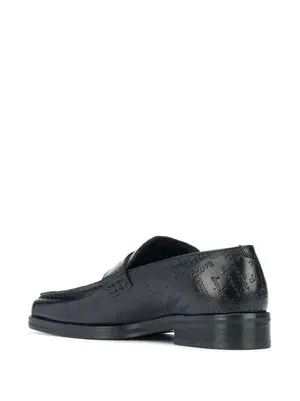 Martine Rose - Roxy Embossed Penny Loafers