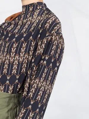 Stella McCartney Zadie Knotted High Neck Blouse