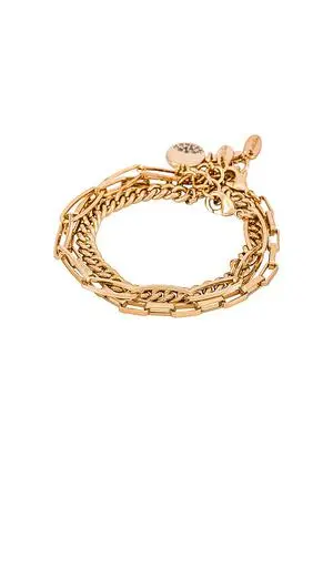 Ettika Metallic Chain Bracelet Set