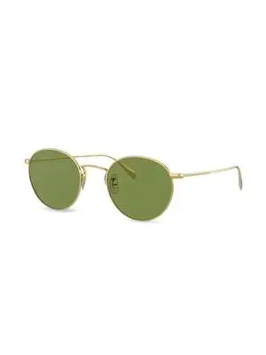 Oliver Spencer Coleridge Round Sunglasses - Gold