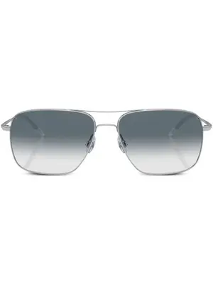 Oliver Spencer Clifton Sunglasses - Silver