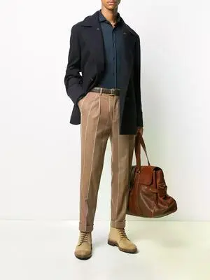 Brunello Cucinelli Stripe Tapered Trousers