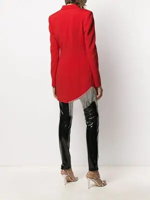 Philipp Plein Crystal Fringe Blazer