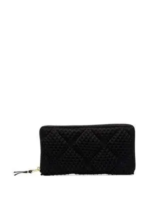 Comme Des Garçons Textured Ziparound Wallet