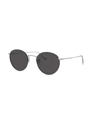 Oliver Spencer Coleridge Tinted Sunglasses - Silver