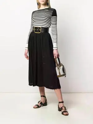 Valentino Garavani Pleated Midi Skirt