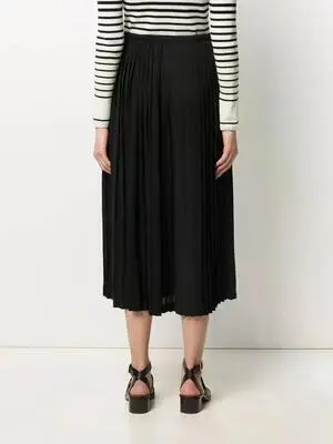 Valentino Garavani Pleated Midi Skirt