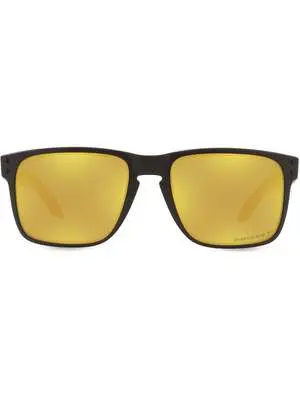 Oakley Mirrored Square Frame Sunglasses - Black