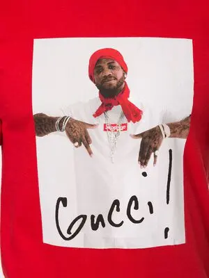 Supreme Gucci Mane Photo-print T-shirt