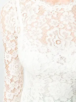 Dolce & Gabbana Floral Lace Top