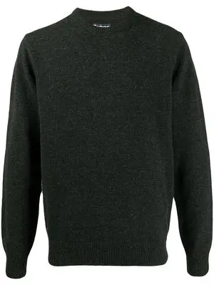 Barbour Patch Detail Crew Neck Jumper - Grey