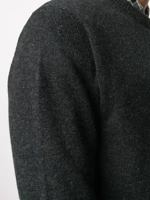 Barbour Patch Detail Crew Neck Jumper