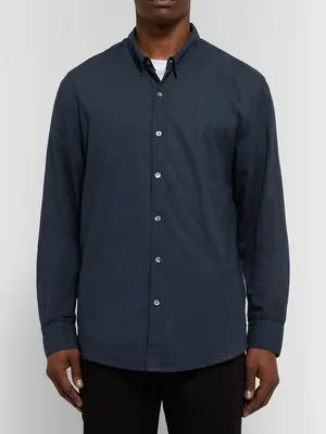 JAMES PERSE Cotton-poplin Shirt - Blue