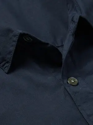 JAMES PERSE Cotton-poplin Shirt - Blue