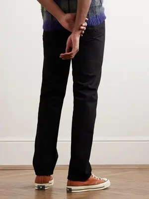 ORSLOW 107 Slim-fit Denim Jeans - Black