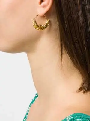 AURÉLIE BIDERMANN Ella Hoop Earrings