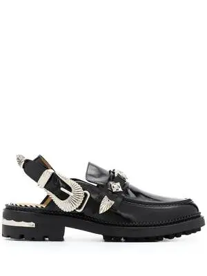 Toga Sling-back Mule Loafers