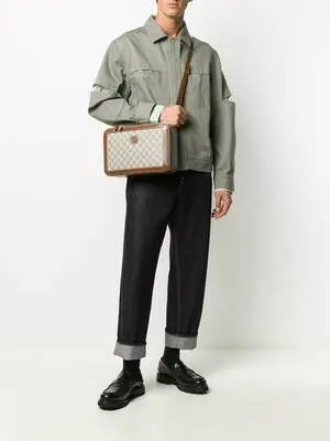 Gucci Gg Monogram Shoulder Bag