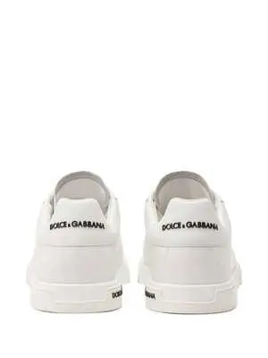 Dolce & Gabbana Portofino Logo-detail Sneakers - White