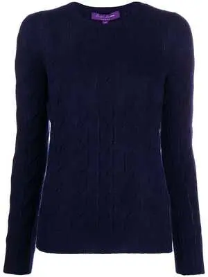 Ralph Lauren Cable Knit Sweater - Blue