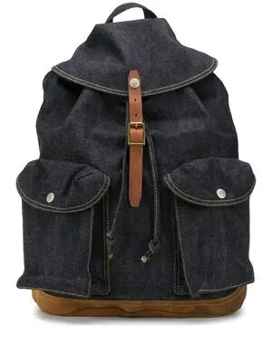 Ralph Lauren Riley Denim Backpack - Blue