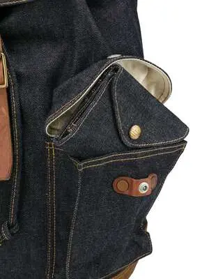 Ralph Lauren Riley Denim Backpack