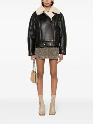 Acne Studios Leather Shearling Jacket