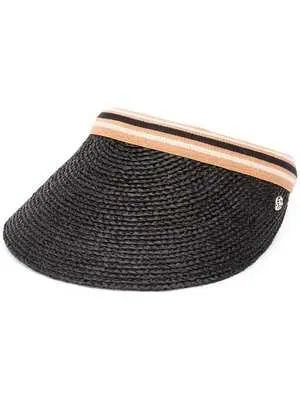 Helen Kaminski Bianca Braid Visor - Black