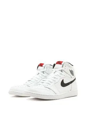 JORDAN Air 1 Retro High Og Premium Essentials Sneakers - White
