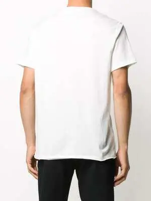 Zadig&Voltaire Monastir Henley-neck T-shirt - White