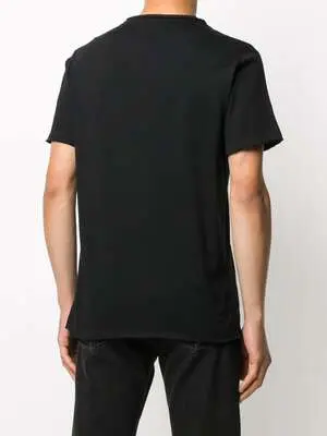 Zadig&Voltaire Monastir Henley-neck T-shirt - Black