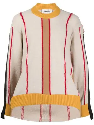 AMBUSH Deconstructed Crew Neck Sweatshirt