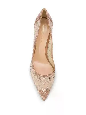GIANVITO ROSSI Rania 105mm Pumps - Pink