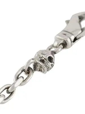Emanuele Bicocchi Skull-charm Chain Bracelet - Silver