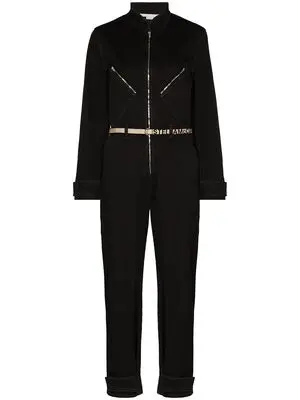 Stella McCartney Denim Logo Jumpsuit