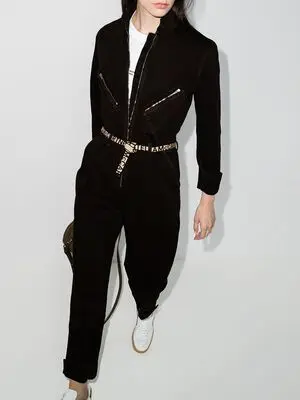 Stella McCartney Denim Logo Jumpsuit