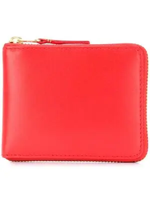 Comme Des Garçons Zip-around Leather Wallet Yellow