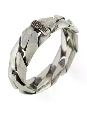 Emanuele Bicocchi Engraved-logo Band Ring