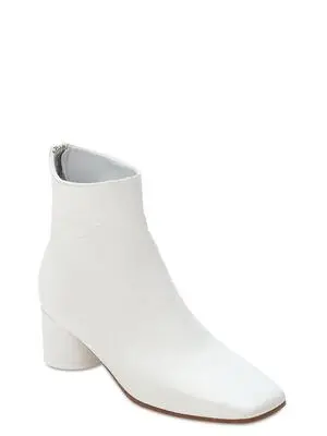 MAISON MARGIELA 45mm Leather Ankle Boots - White