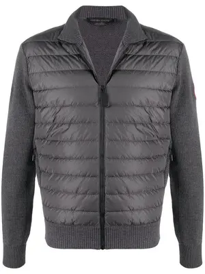 Canada Goose High-neck Padded Jacket - Grey
