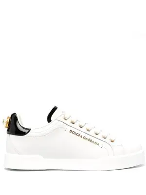Women's Portofino Low Top Logo Sneakers