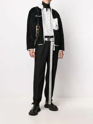 AMBUSH Logo-print Fleece Jacket