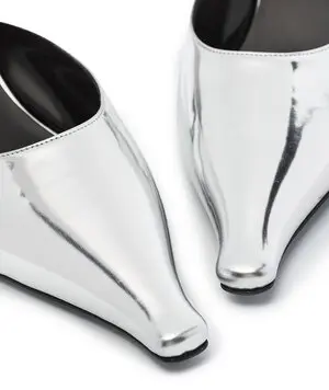 kwaidan editions - Metallic 65mm Pointed-toe Mules