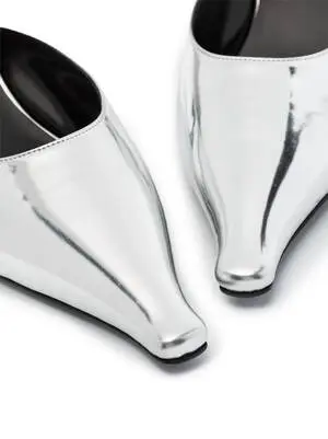 kwaidan editions - Metallic 65mm Pointed-toe Mules