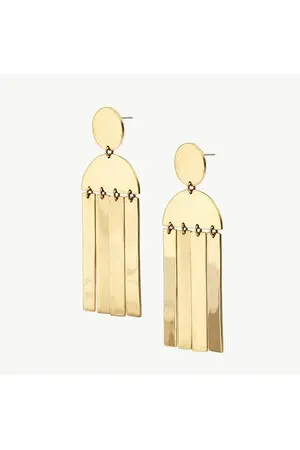 SOKO Maxi Cala Dangle Earrings - Gold