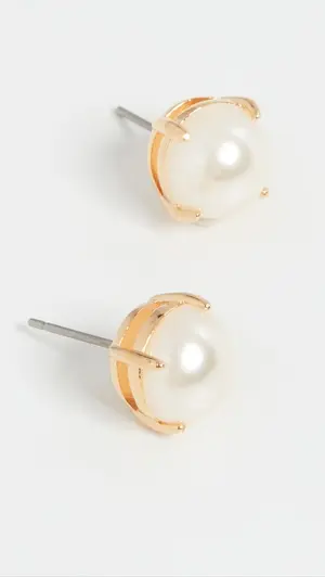 Lele Sadoughi Imitation Pearl Stud Earrings